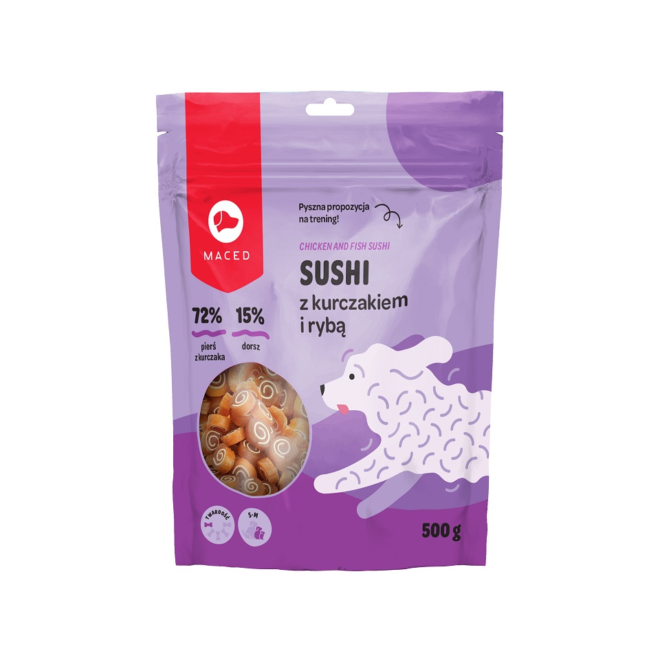 MACED Sushi Pollo con pesce 500g - Fera24.it