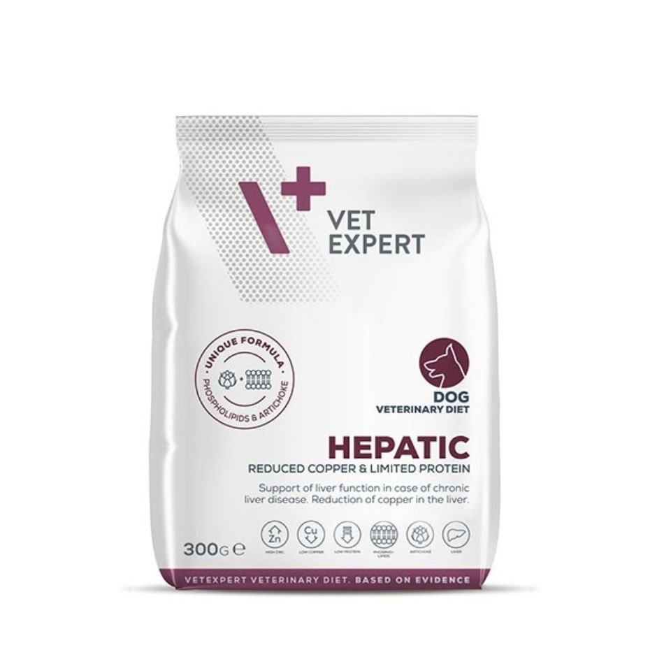 VET EXPERT Veterinary Diet Dog Hepatic 300 g - Fera24.it