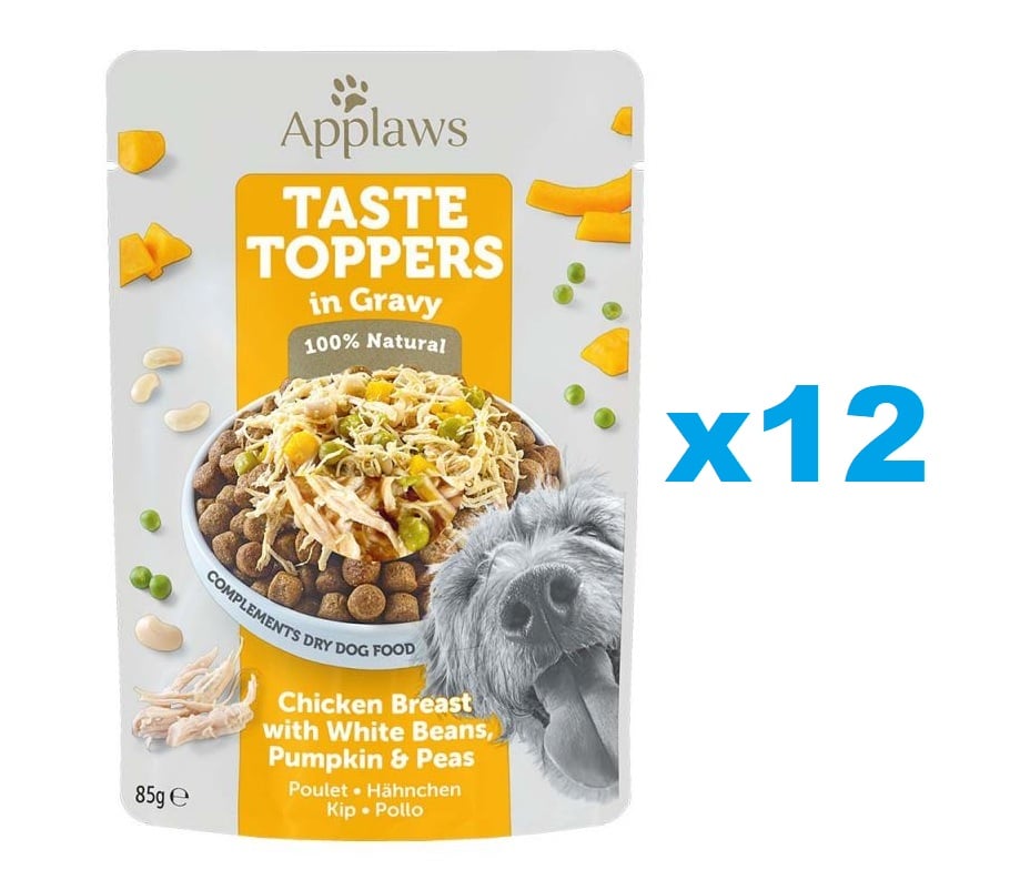 APPLAWS Taste Toppers in Gravy Chicken topper con pollo e zucca in ...