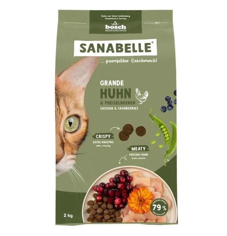 SANABELLE Grande Pollo 2 kg per gatti di razza grande - Fera24.it