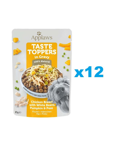 APPLAWS Taste Toppers in Gravy Chicken topper con pollo e zucca in ...