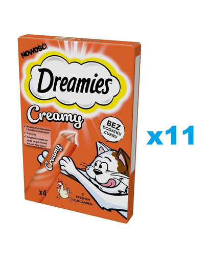 DREAMIES Delizioso bocconcino con pollo per gatti 44x10g - Fera24.it