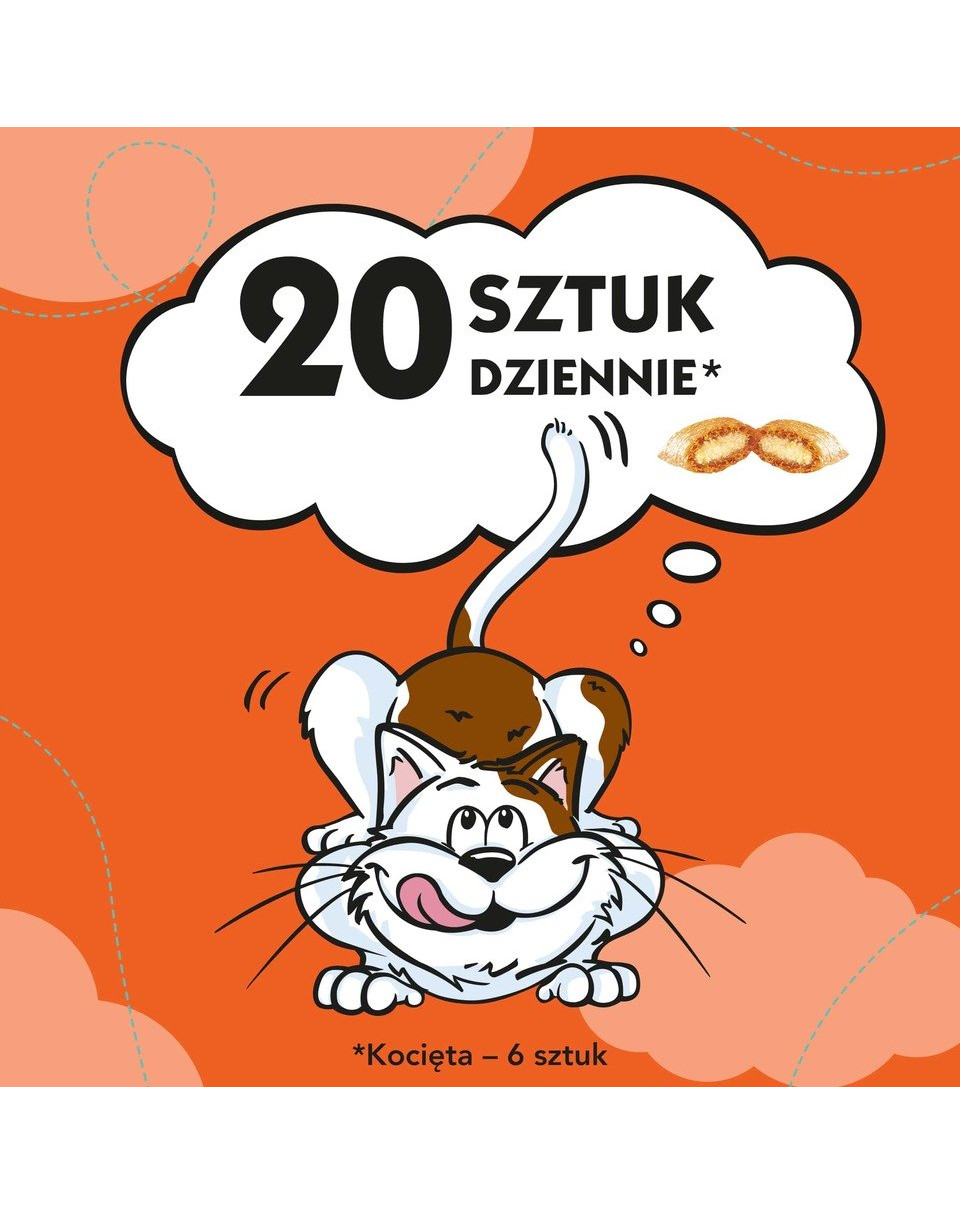 DREAMIES Cat con Pollo 4 x 180g - Fera24.it